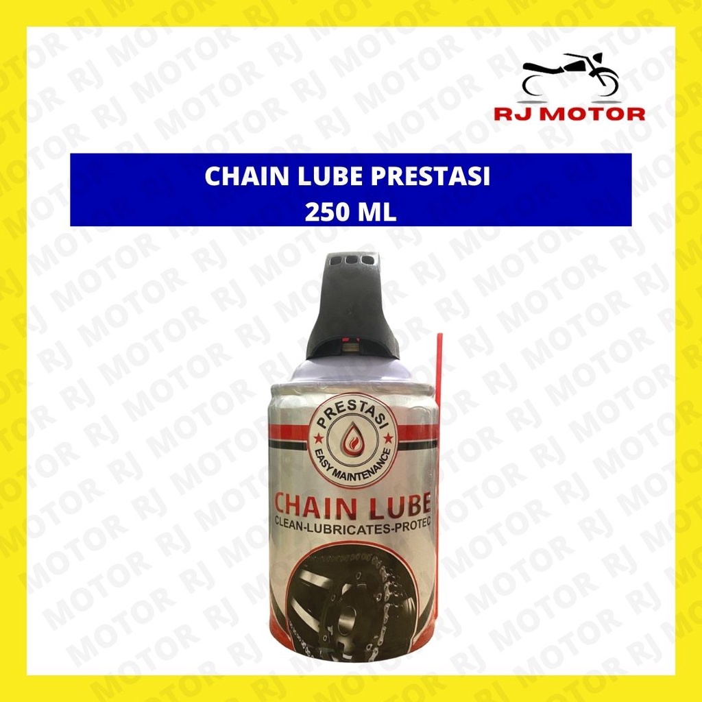 Jual CHAINLUBE PRESTASI 250 ML MINYAK RANTAI PELUMAS RANTAI | Shopee ...