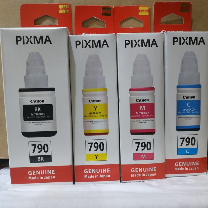 Jual Tinta Refill Canon GI 790 Original G1010/G2010/G3010/G4010 ...