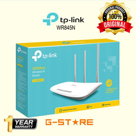 Jual TP-LINK WR-845N WIRELESS ROUTER 300MBPS / WR 845N / WR845N TP-LINK ...