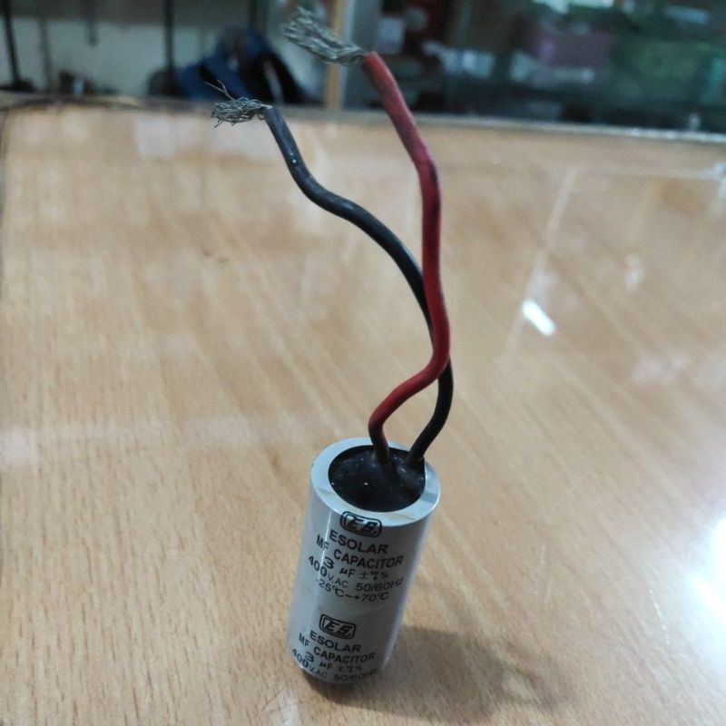 Jual Kapasitor Starting 3 uF / MFD ES / ESOLAR • 400 VAC • 50 / 60 Hz ...