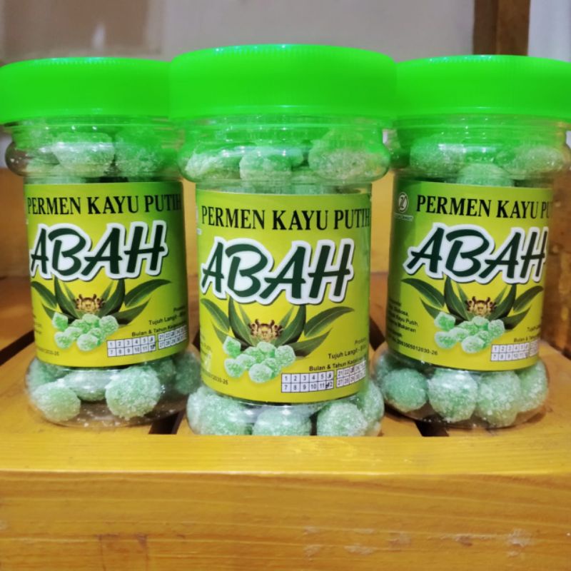Jual PERMEN KAYU PUTIH ABAH - PERMEN KESEHATAN - BERAT 130 GRAM - Manis ...