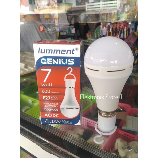 Jual Lampu LED emergency lumment genius 7 watt | Shopee Indonesia