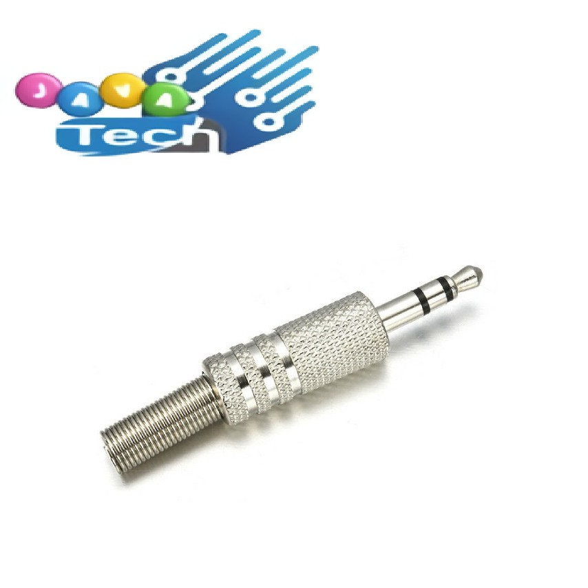 Jual Konektor Jack Audio Male 3.5 mm Stereo Metal | Shopee Indonesia