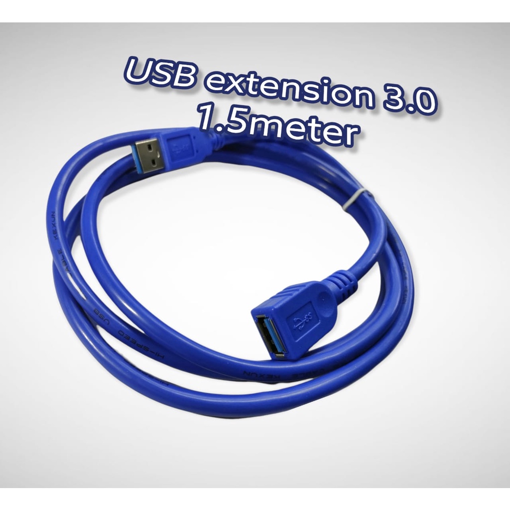 Jual promo Usb 3.0 Extension Male Female - Usb Extension 3.0 Fast ...