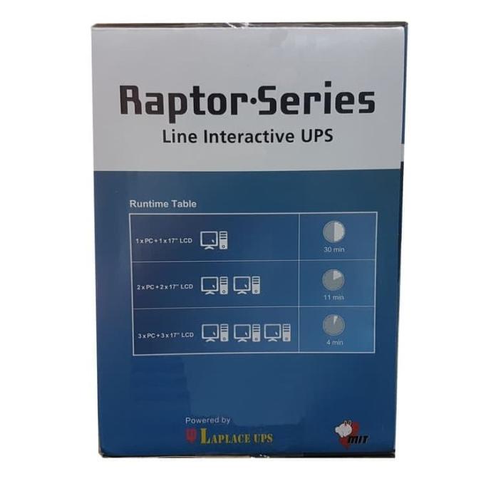 Jual Ups Laplace Raptor 1300 Line Interactive With Avr | Shopee Indonesia