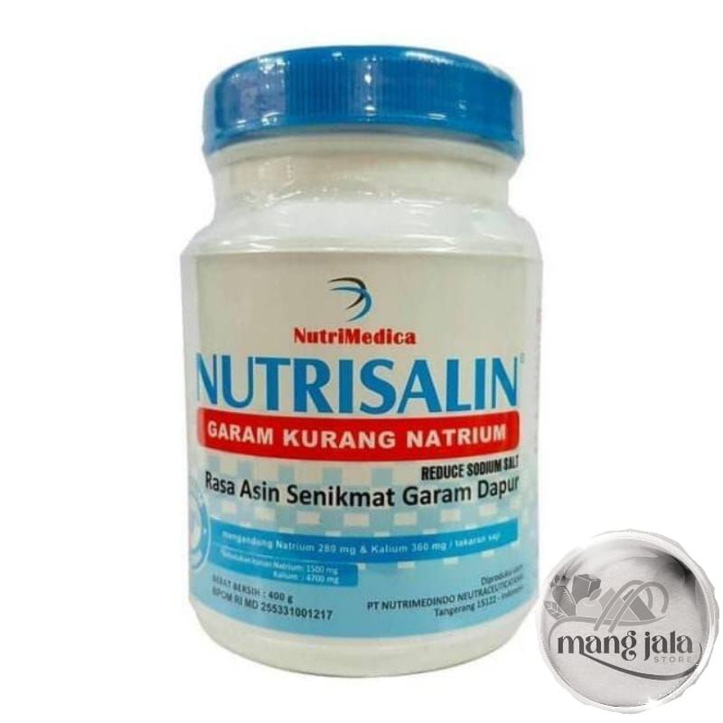 Jual NUTRISALIN GARAM DIET 200GR GARAM RENDAH NATRIUM 200GR GARAM DAPUR ...