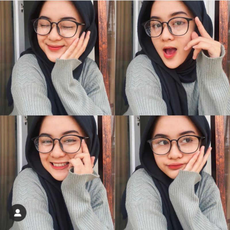 Jual Kacamata Frame 2124 Bahan Lentur ( Bahan Lensa Plastik/kuat/ringan ...