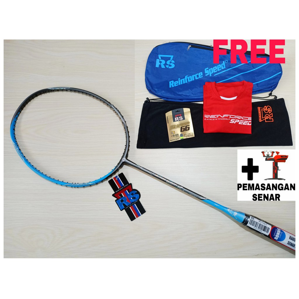 Jual Raket RS Micron Saber 17 NG/ NGii +tas2R+ kaos+senar | Shopee ...