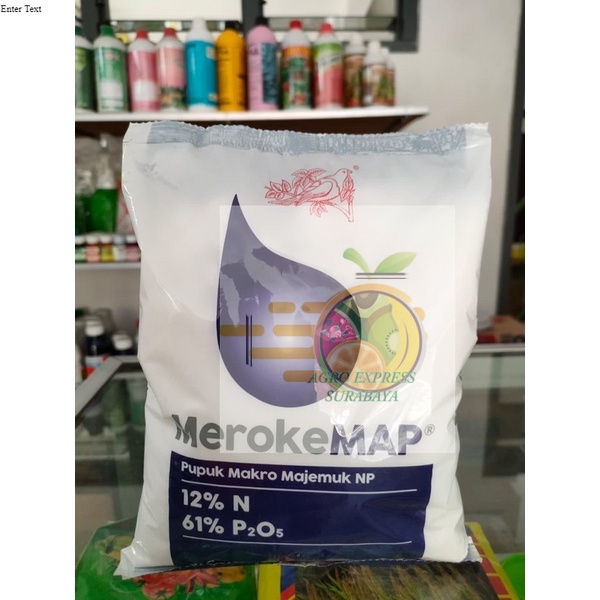 Jual Pupuk Makro Majemuk NPK Meroke MAP 1kg | Shopee Indonesia