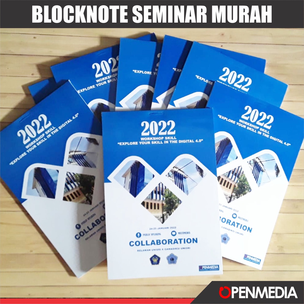 Jual BLOCKNOTE SEMINAR MURAH / BLOKNOT / NOTEBOOK MURAH A6 | Shopee ...