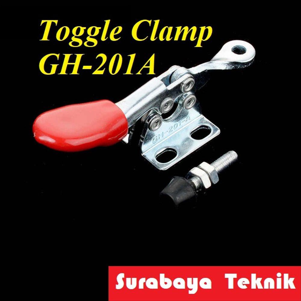 Jual TOGGLE CLAMP HORIZONTAL TYPE MODEL GH-201-A 38Kg HOLDING CAPACITY ...