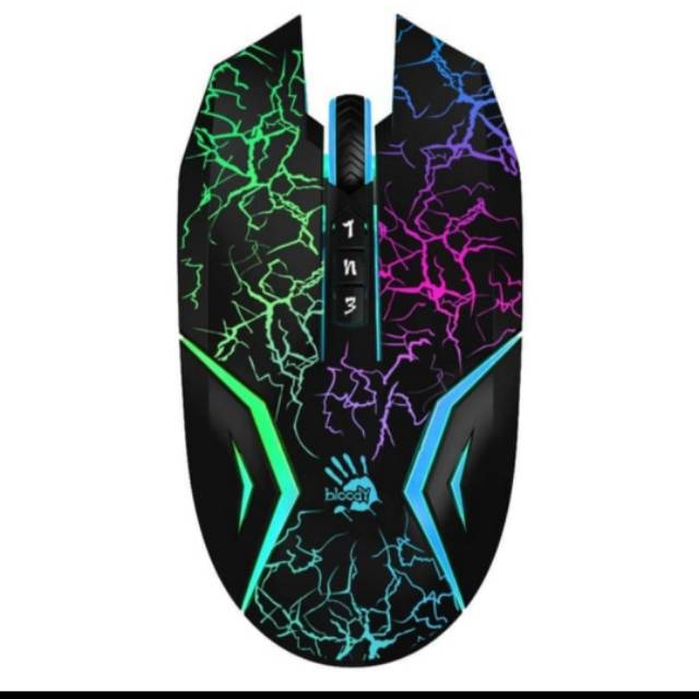 Jual Mouse Gaming Bloody N50 Neon Gaming Mouse (Macro) | Shopee Indonesia