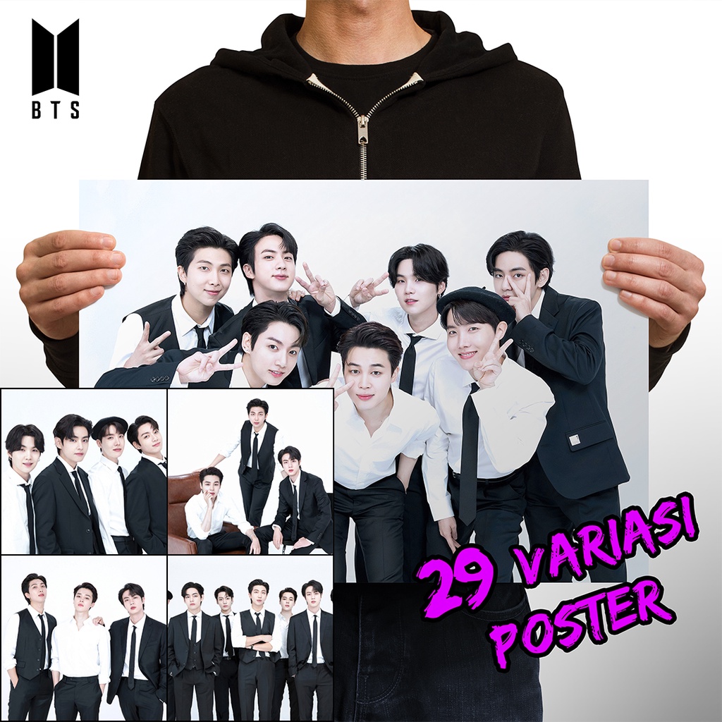 Jual Poster BTS 2022 FESTA OPENING CEREMONY FAMILY PORTRAIT 1 Size A3 ...