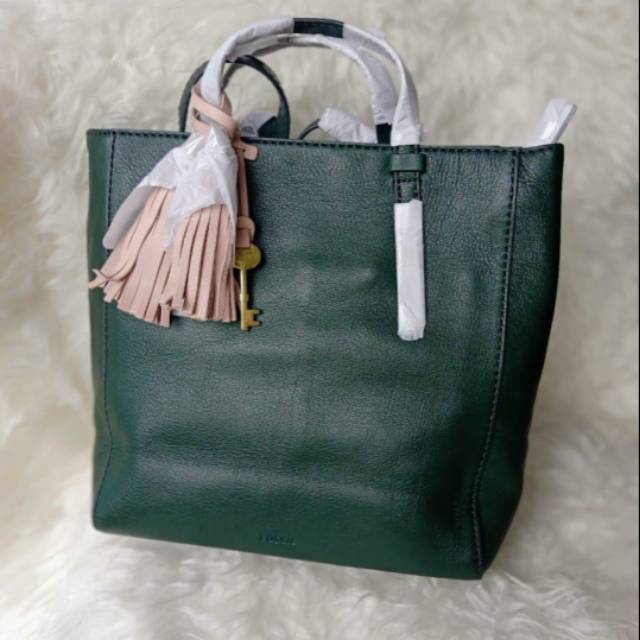 Jual Fossil Camila Backpack Green Spruce | Shopee Indonesia