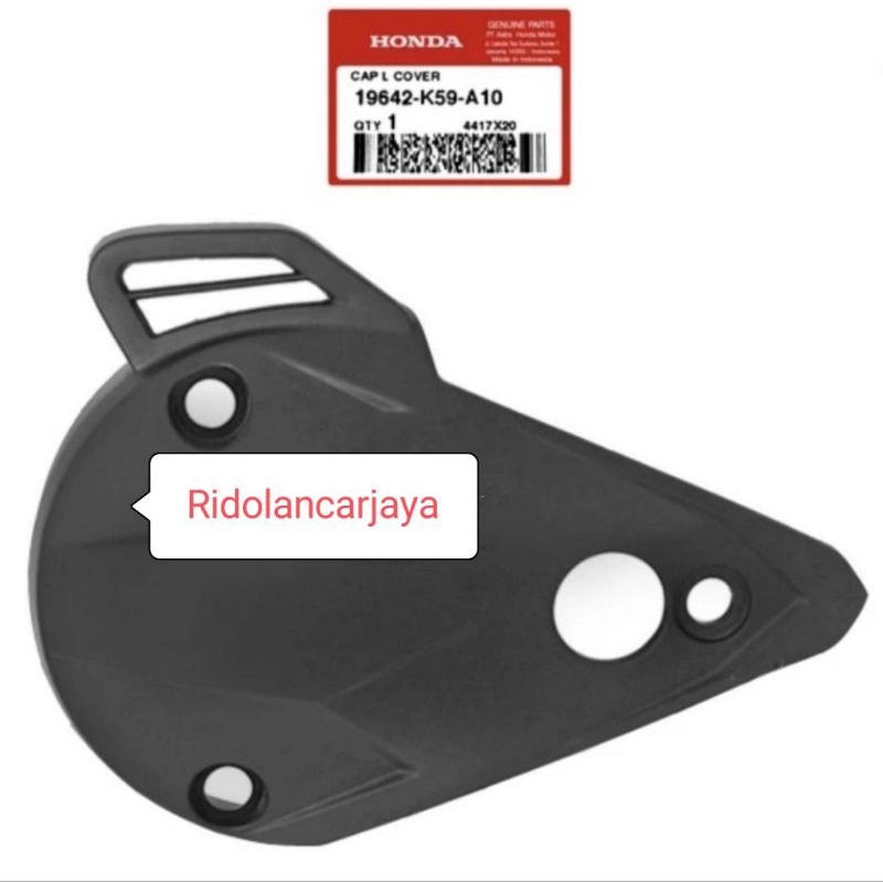Jual COVER CVT CAP L COVER VARIO 125-150 19642-K59-A10 ORIGINAL HONDA ...