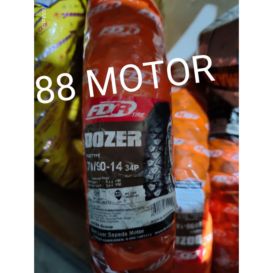 Jual BAN FDR DOZER 70/90-14, OFFLINE LEBIH MURAH | Shopee Indonesia