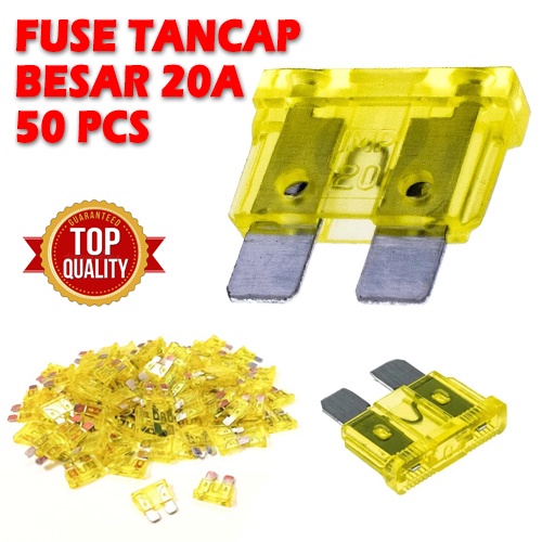 Jual Sekring besar 20a fuse tancap 20 a sikring fuse besar 20 ampere ...