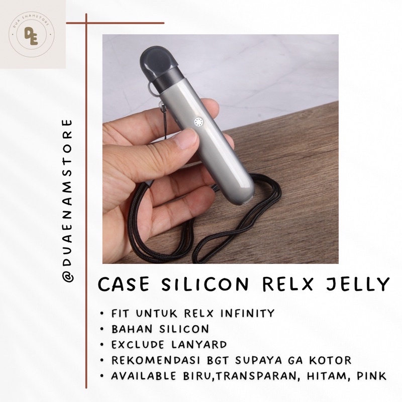 Jual Case Relx Infinity Silicon ••| Casing relx infinity jelly | Shopee ...