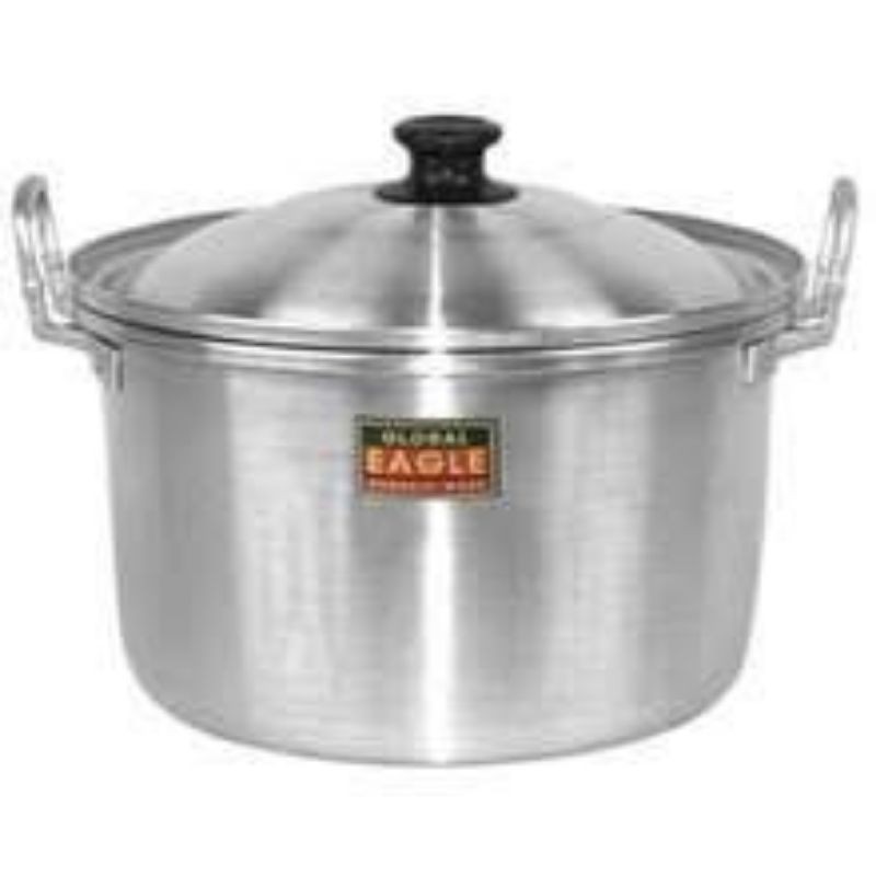 Jual Panci Alumumunium Besar Panci Masak Air jumbo Eagle 45 cm dan ...