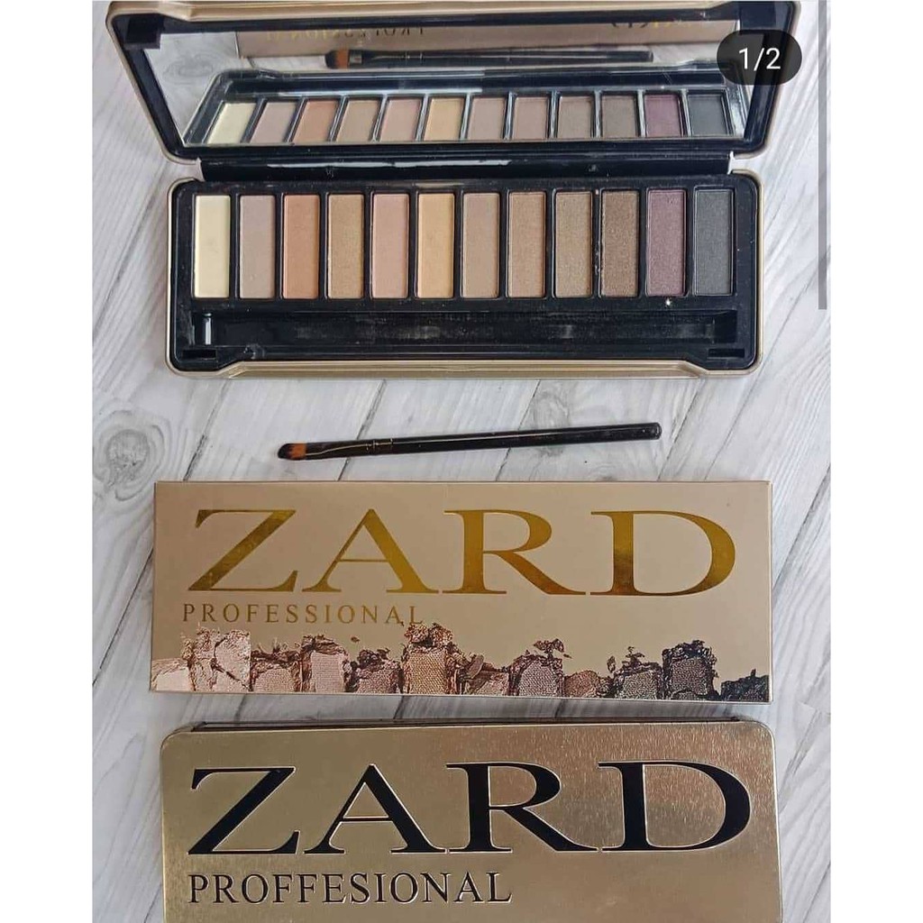 Jual Zard Eyeshadow Professional Pallete Nude Naked Colour Matte ...