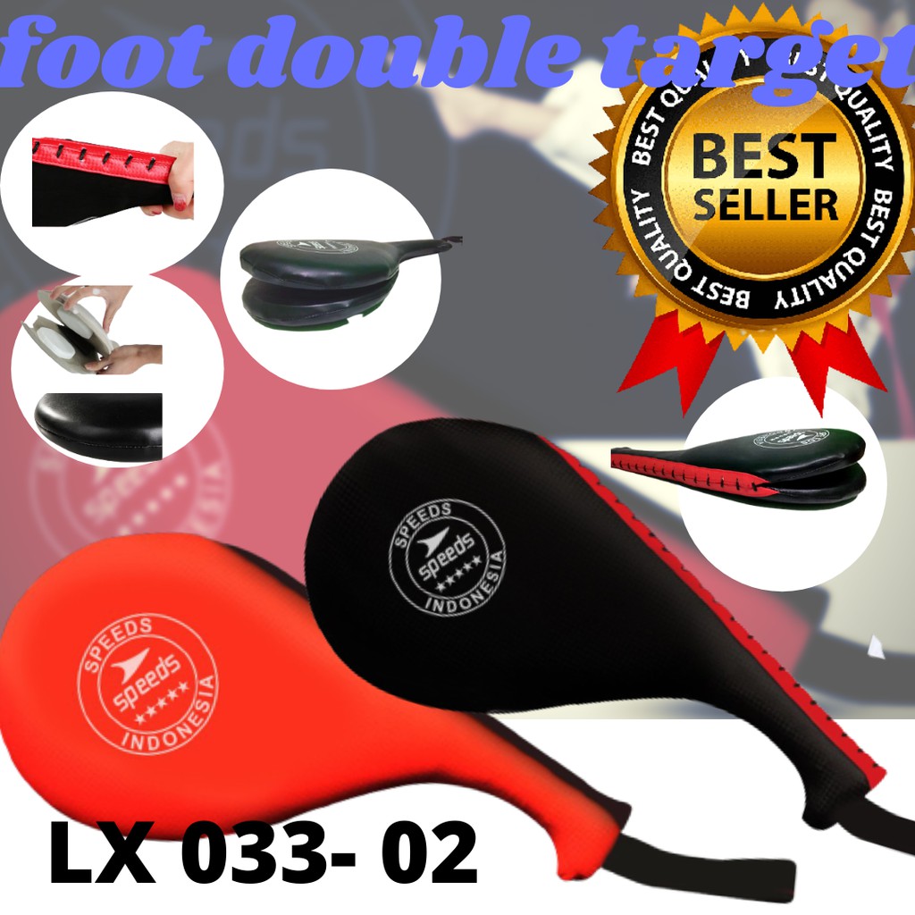 Jual Double Target Taekwondo Foot Target Alat Latihan Taekwondo Target ...