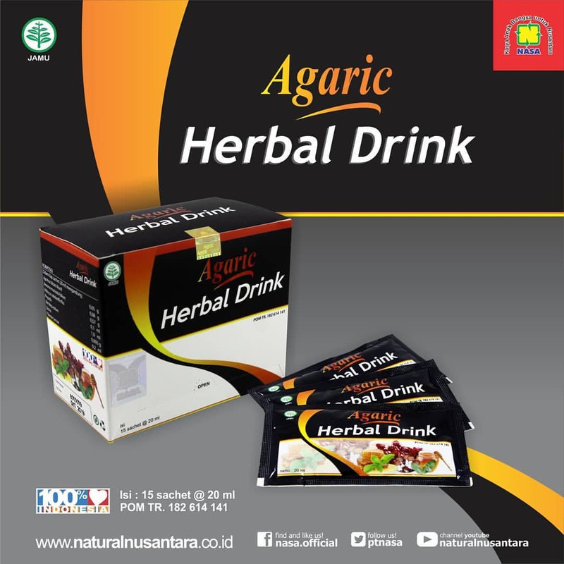 Jual AGARIC - Minuman Herbal Nasa | Shopee Indonesia