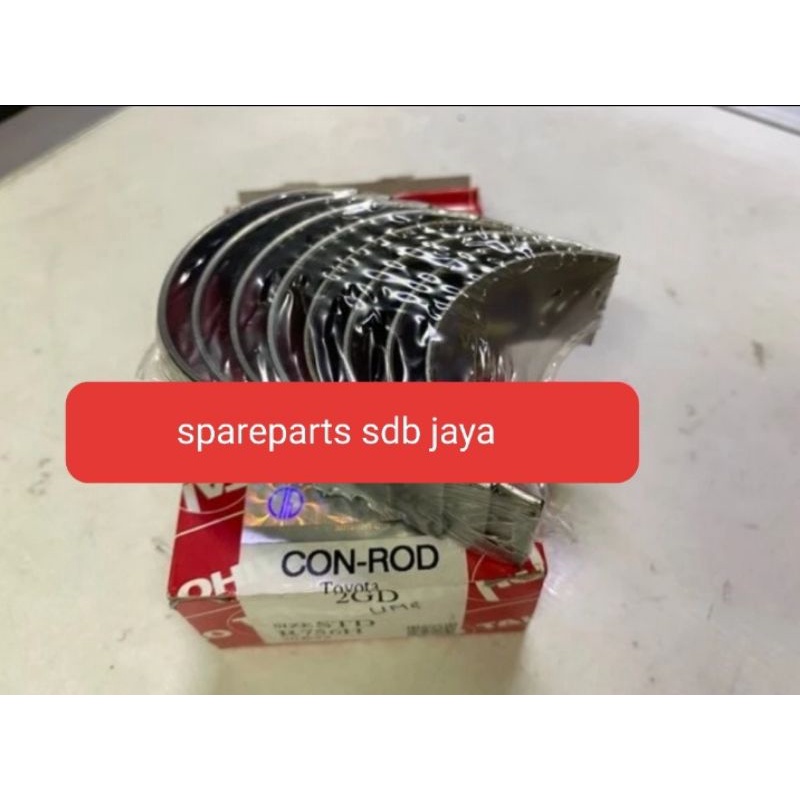 Jual metal jalan conrod stang seher piston std Innova reborn Fortuner ...
