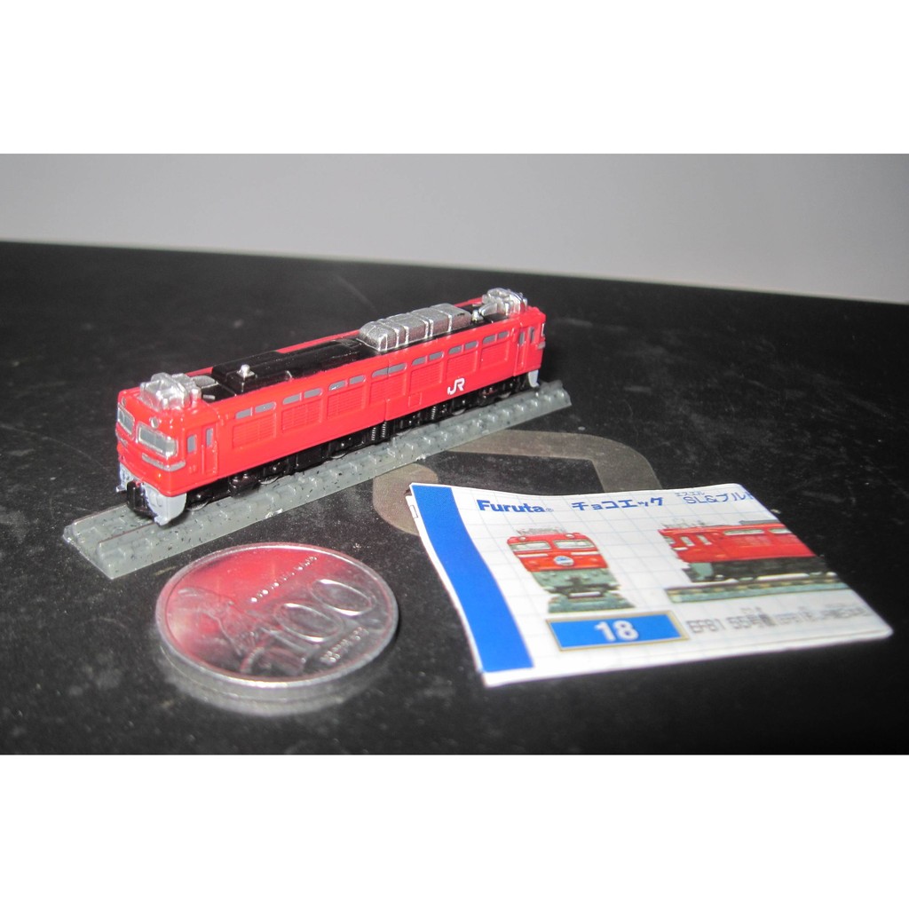 Jual Locomotive Micro Train Miniatur Kereta Furuta EF81 55 Original ...