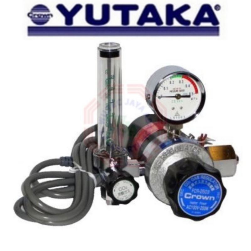 Jual Regulator CO2 Type FCR 2503 (220 V) Merek YUTAKA CROWN (Japan ...