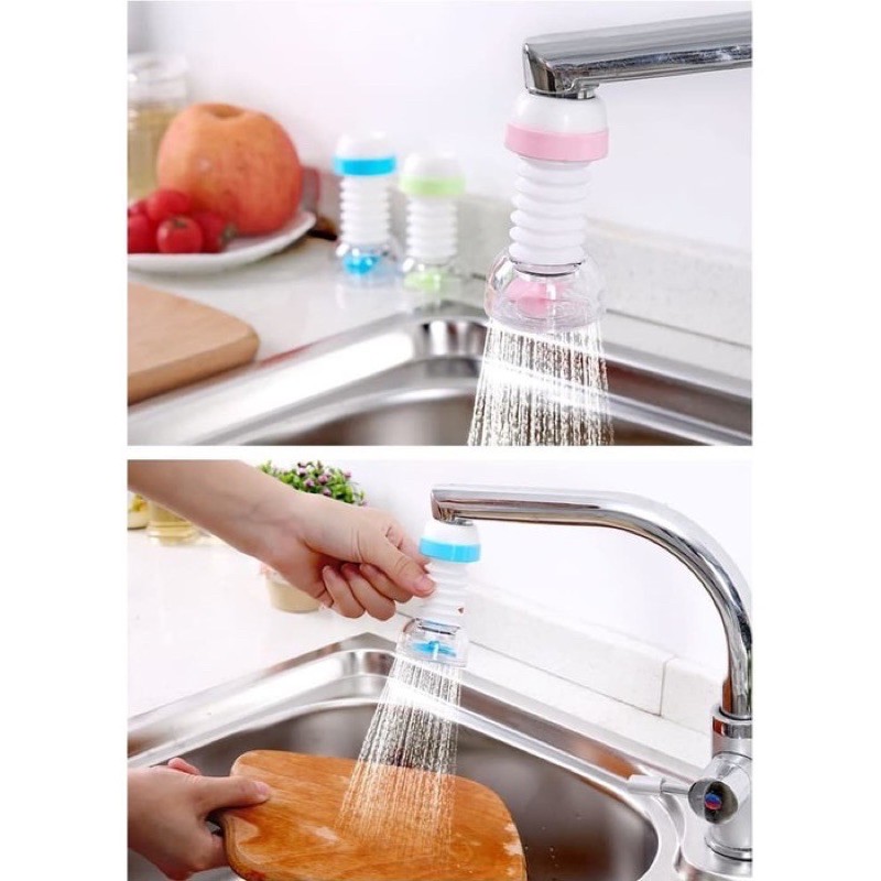 Jual Sambungan Kran Air Dapur Keran Hemat Air Fleksibel Portable ...