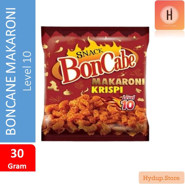 Jual Snack BonCabe Makaroni Krispi Pedas Level 10 Kemasan 30 Gr ...