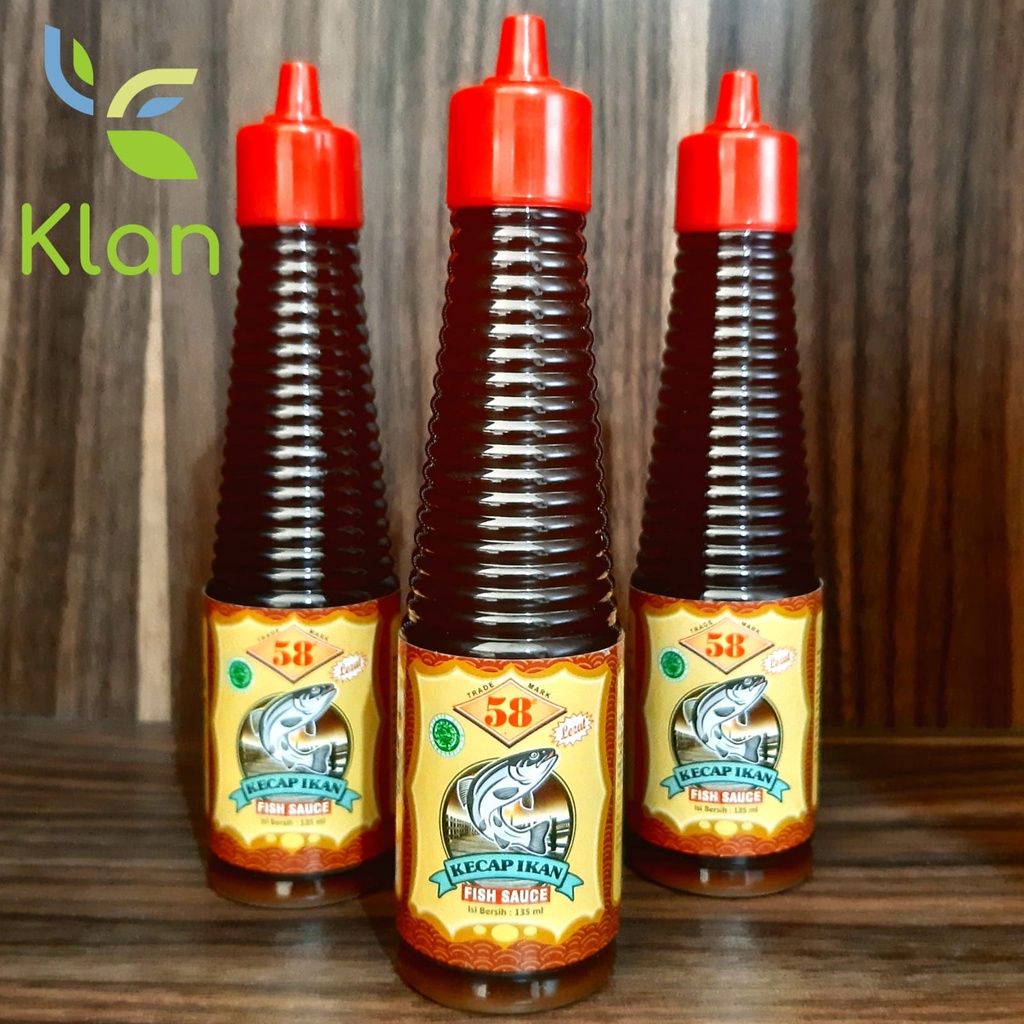 Jual KECAP IKAN 135 ML MERK 58 HALAL / FISH SAUCE | Shopee Indonesia