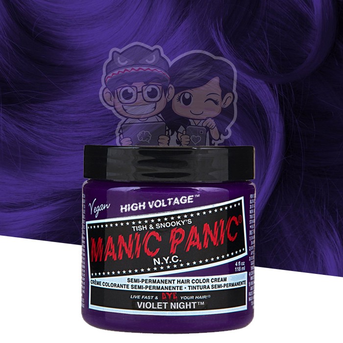 Jual Manic Panic Classic Violet Night | Shopee Indonesia