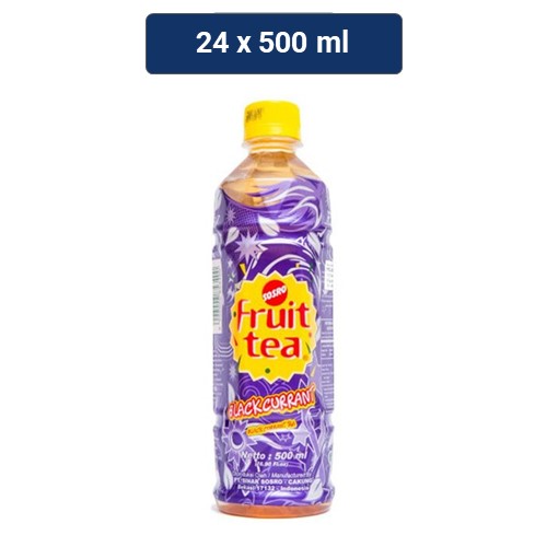 Jual Fruit Tea Sosro Blackcurrant pet 500 ml x 24 (1 Case) | Shopee Indonesia