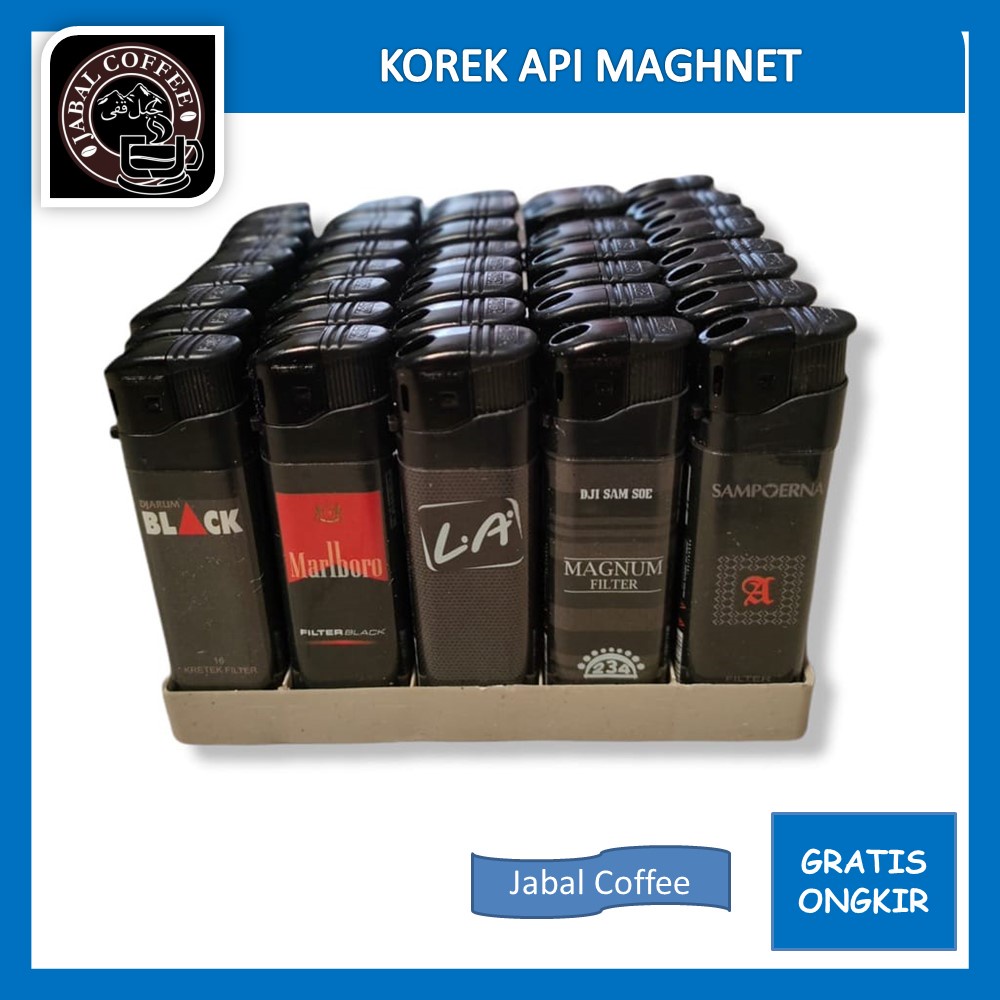 Jual Pemantik Api Kecil / Korek Api Magnet / Korek Api Motif Rokok ...