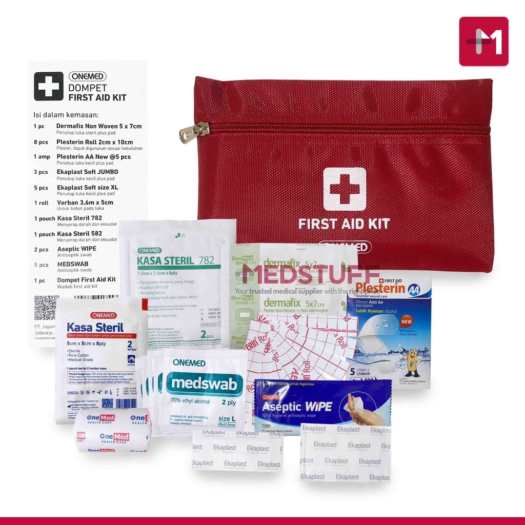 Jual Dompet First Aid Kit Onemed P3K Onemed | Shopee Indonesia