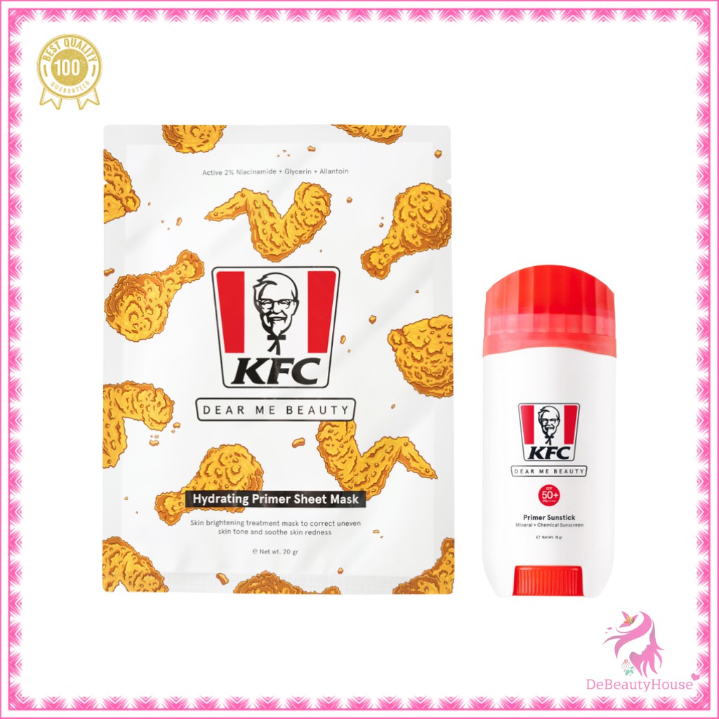 Jual Dear Me Beauty X KFC Primer Sunstick SPF 50+ PA++++ | Hydrating ...
