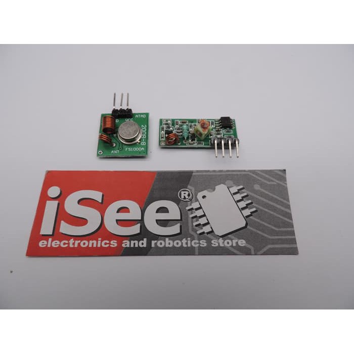 Jual 433M 433Mhz 433 Mhz Rf Transmitter and Receiver wireless module | Shopee Indonesia