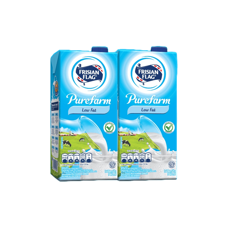 Jual Frisian Flag Family UHT Low Fat 946 ml x 2 pcs | Shopee Indonesia