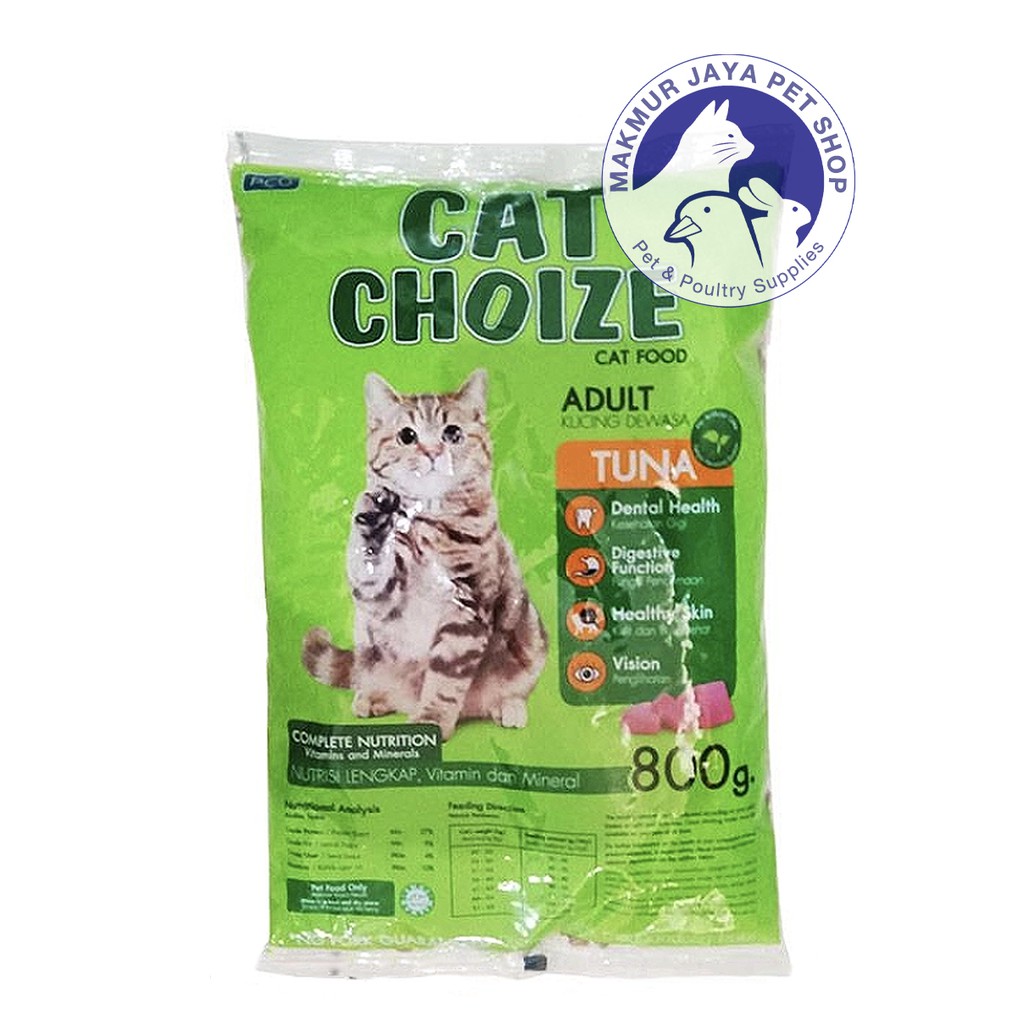 Jual Cat Choize Cat Food Tuna & Salmon 800gr / Makanan Kucing 800 gram ...