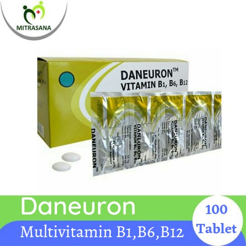 Jual Daneuron Multivitamin untuk Anemia 1 Strip isi 10 Tablet | Shopee ...