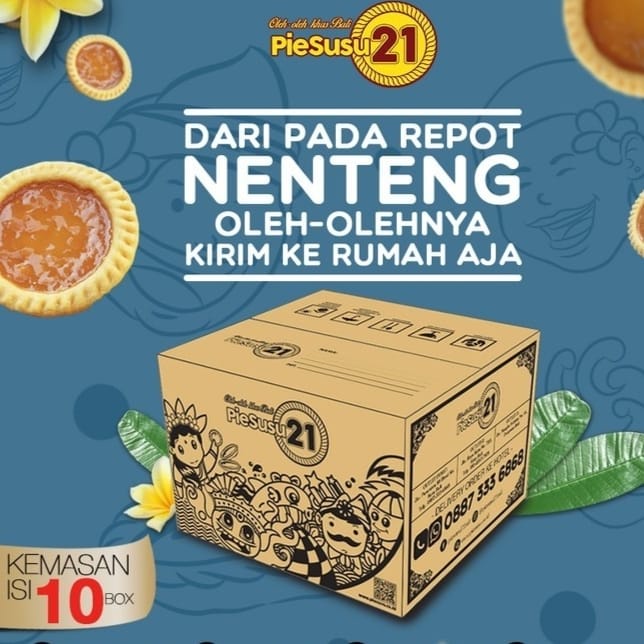 Jual Pie Susu21 Beli 1 Kardus Lebih Hemat - Dus isi 10 Box (@9pcs ...