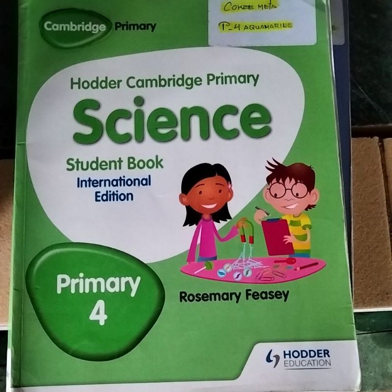 Jual Hodder Cambridge primary Science 4 student book international edition | Shopee Indonesia