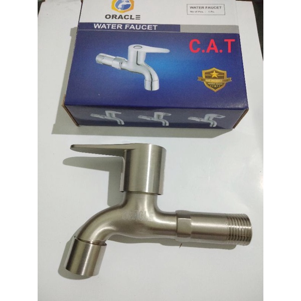Jual Kran tembok Stainless 1/2" ORACLE / Kran air stainless 1/2 ...