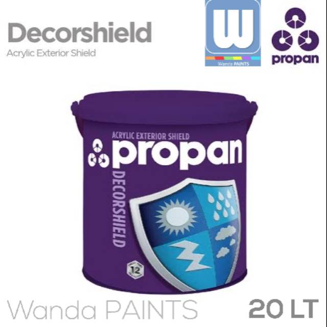 Jual PROPAN DECORSHIELD Exterior 20Liter Pail Can / Cat Tembok ...