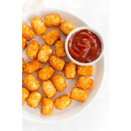Jual Cheese Pom Pom / Tater Tots / Kentang Keju 1 KG | Shopee Indonesia
