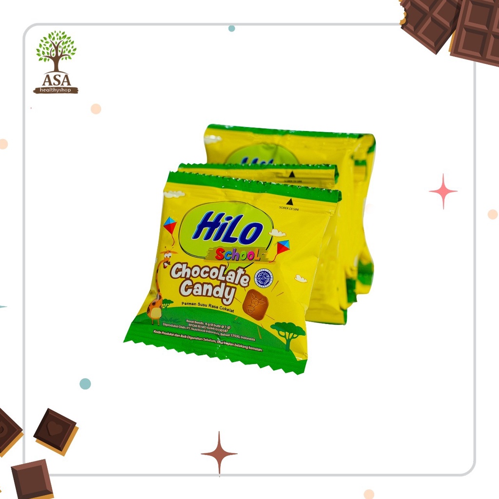 Jual Hilo School Chocolate Candy 10 Sachet | Shopee Indonesia