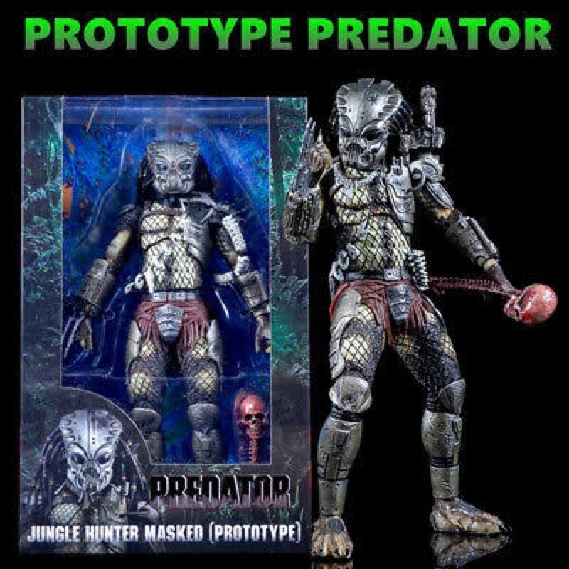 Jual NECA PREDATOR JUNGLE HUNTER MASKED PROTOTYPE FIGURE | Shopee Indonesia