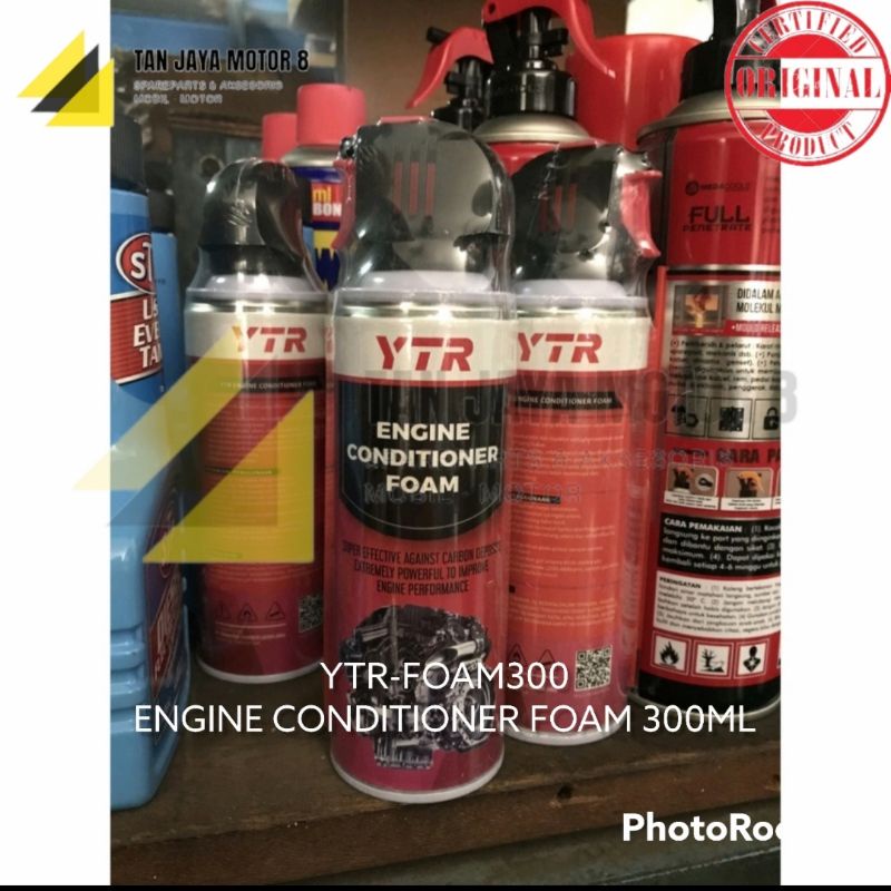 Jual YTR-FOAM300 ENGINE CONDITIONER FOAM 300ML PENGGANTI DCS | Shopee ...