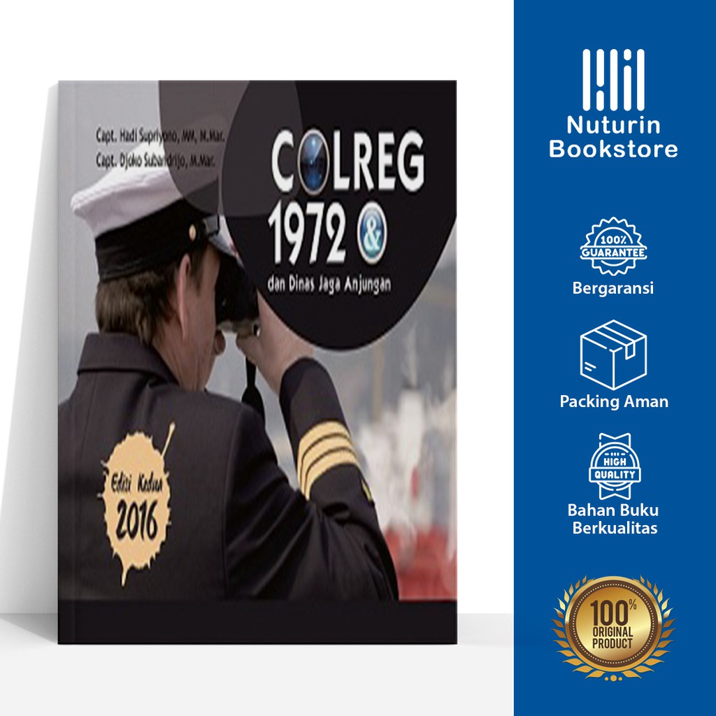 Jual Buku Kelautan COLREG 1972 dan Dinas Jaga Anjungan FULL COLOUR ...